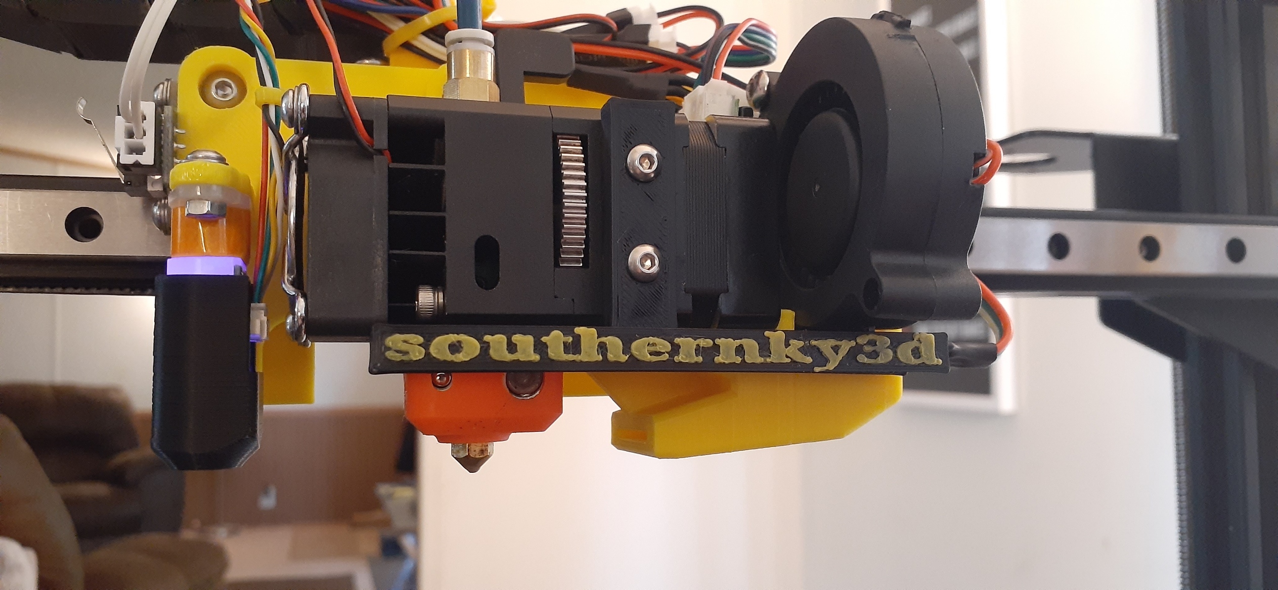 Biqu H2 5 Neopixel Mount by southernky3d | Download free STL model ...
