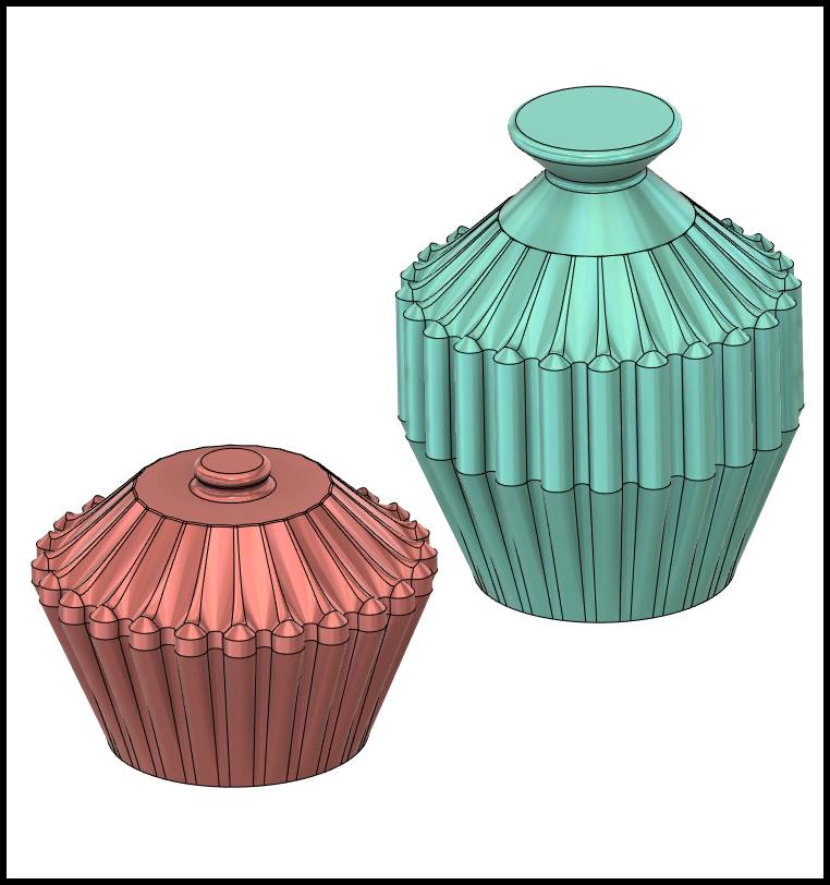 Pleated Coffee Filter Jar by Ed Johnson | Download free STL model ...