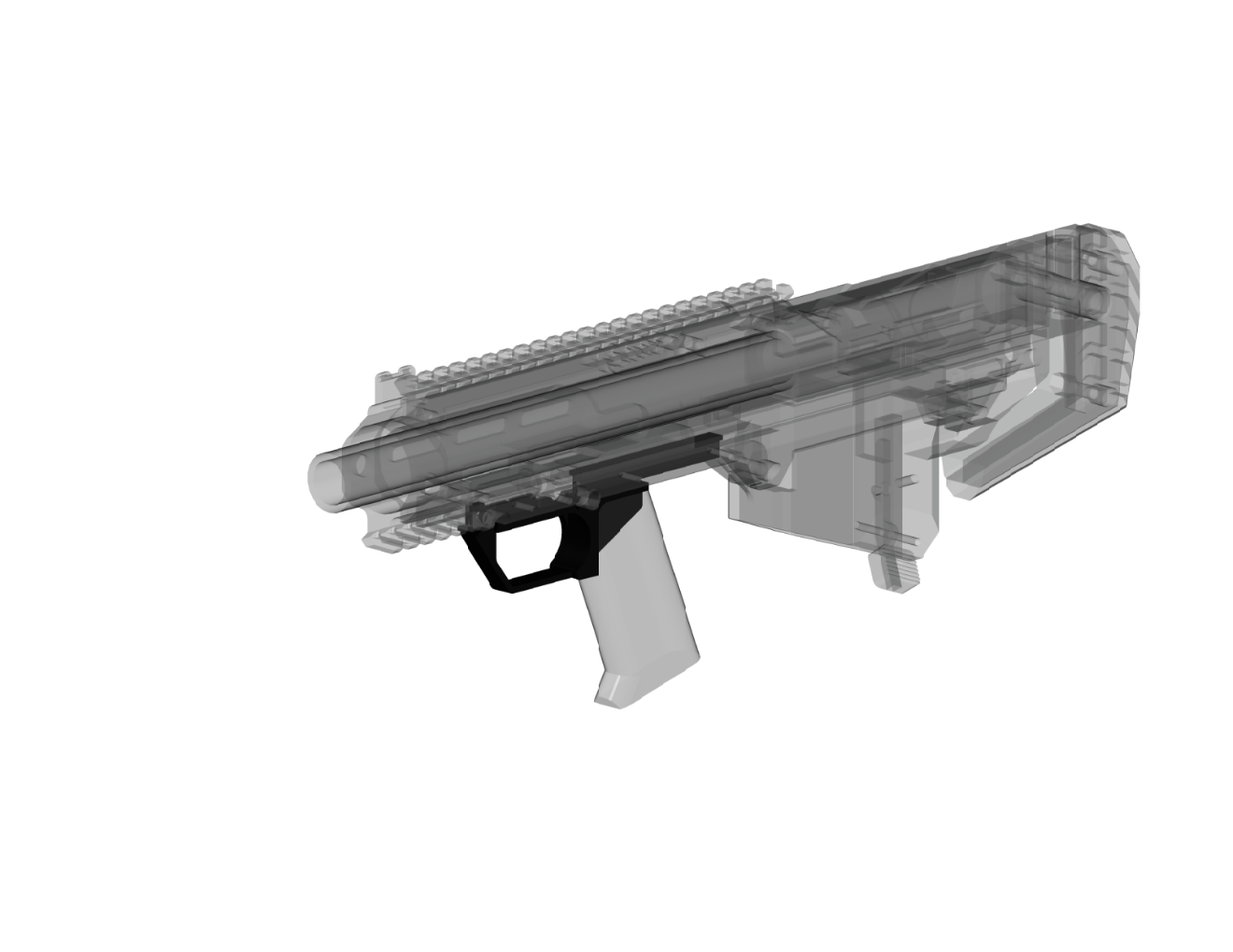 BPX-BETA-AR Grip Frame by Magfed_Solutions | Download free STL model ...