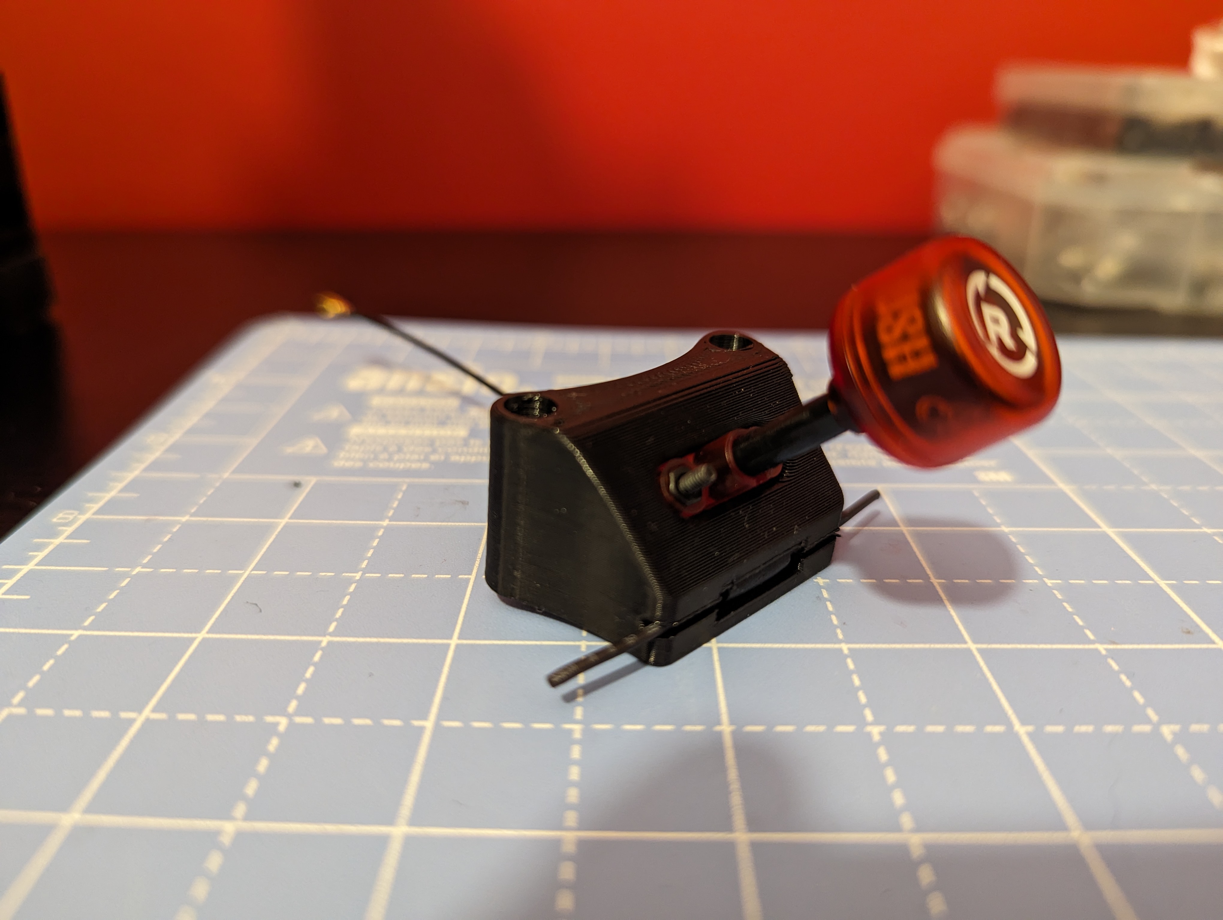 AOS 5 V2 RushFPV cherry and elrs antenna holder by Piotr Kubicki ...