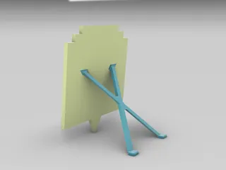 Sign and Stand by Ubermeisters | Download free STL model | Printables.com