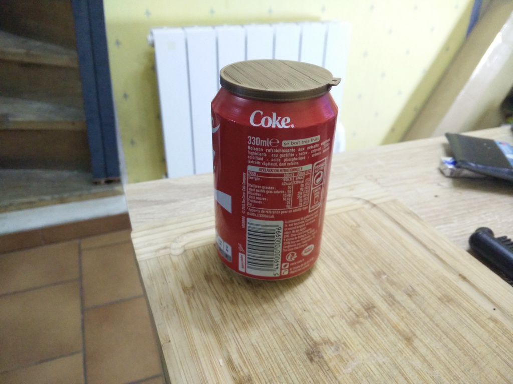 couvercle canette by frogger1805 | Download free STL model | Printables.com