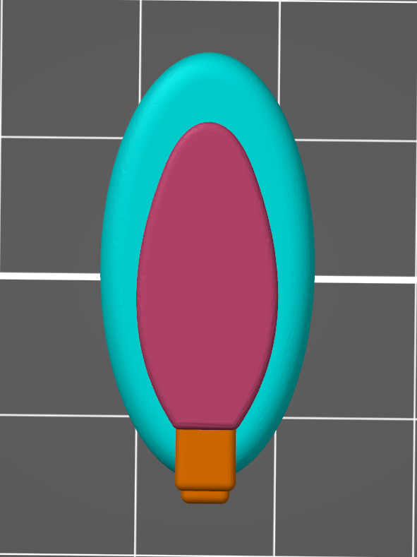 Christmas Light Token by nskrotzki | Download free STL model ...