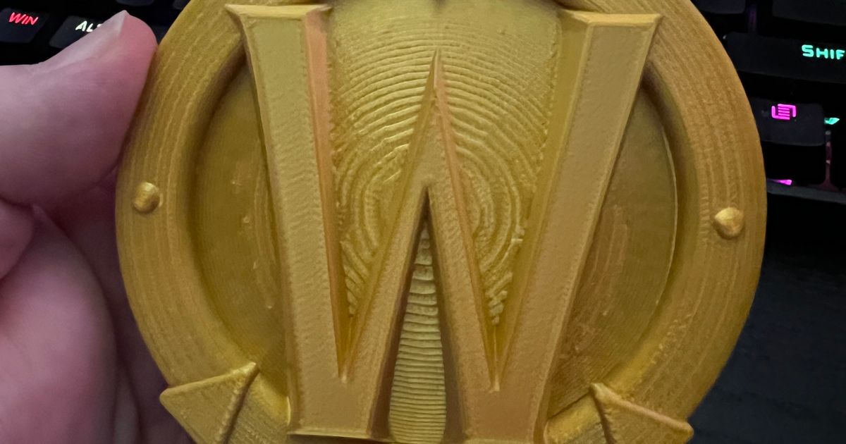 WoW Token by Joe3D | Download free STL model | Printables.com