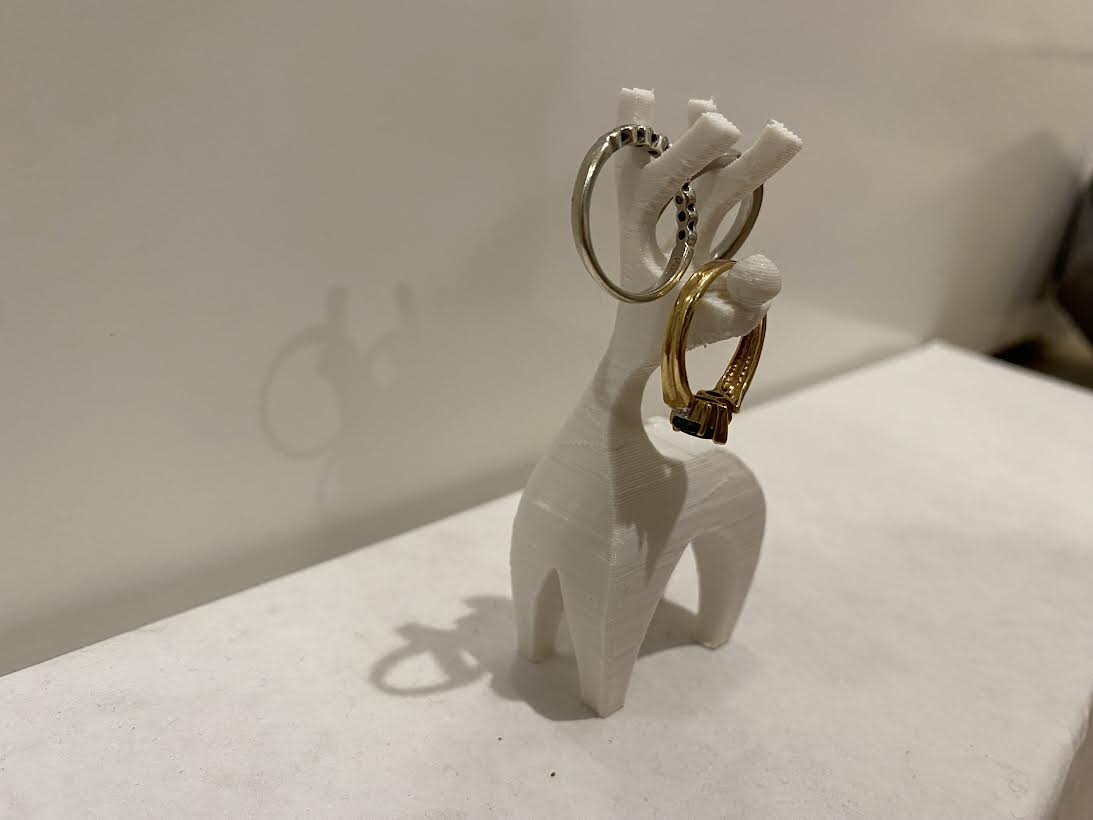 Rudolph's Ring Rack "Reindeer Ring Display" by Caleb Altman | Download ...