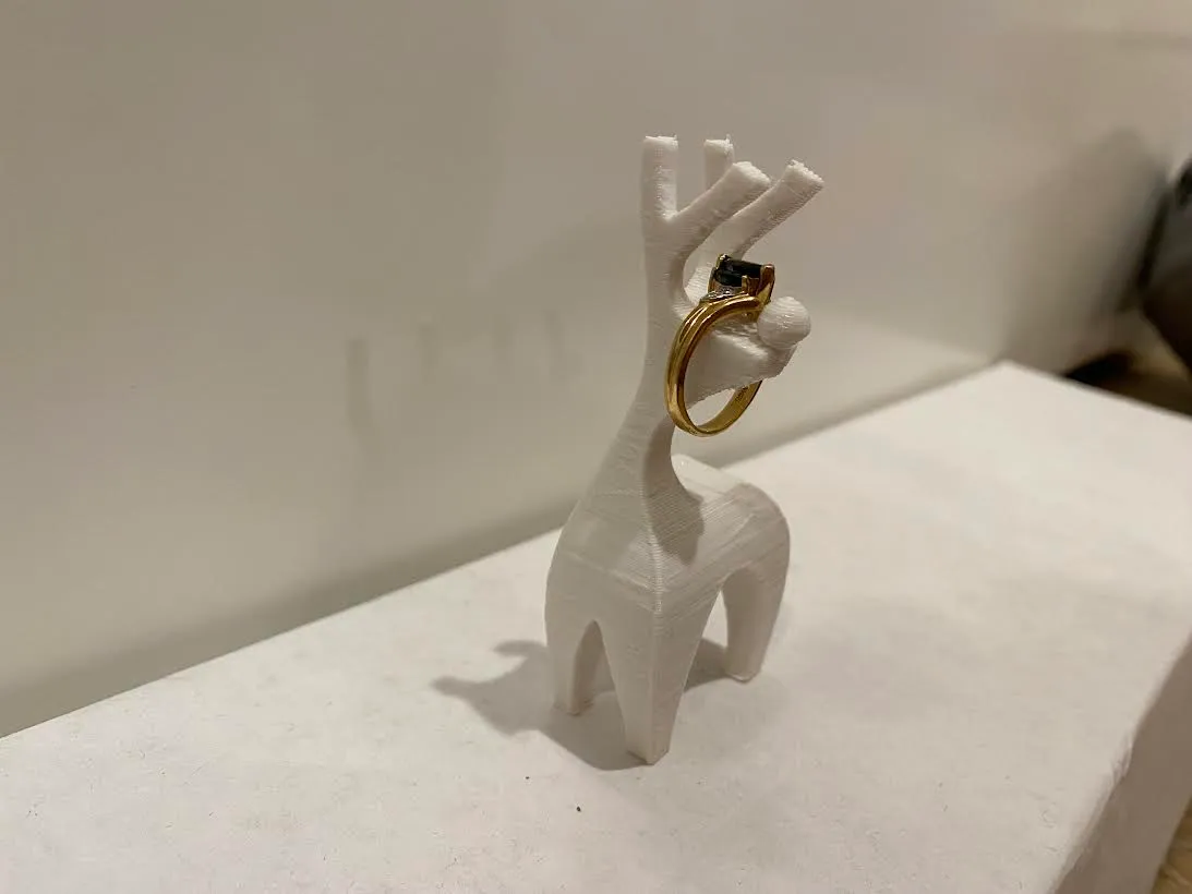 Rudolph's Ring Rack "Reindeer Ring Display" by Caleb Altman | Download ...