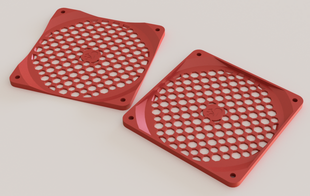 120mm fan grill by squirrelf3d | Download free STL model | Printables.com