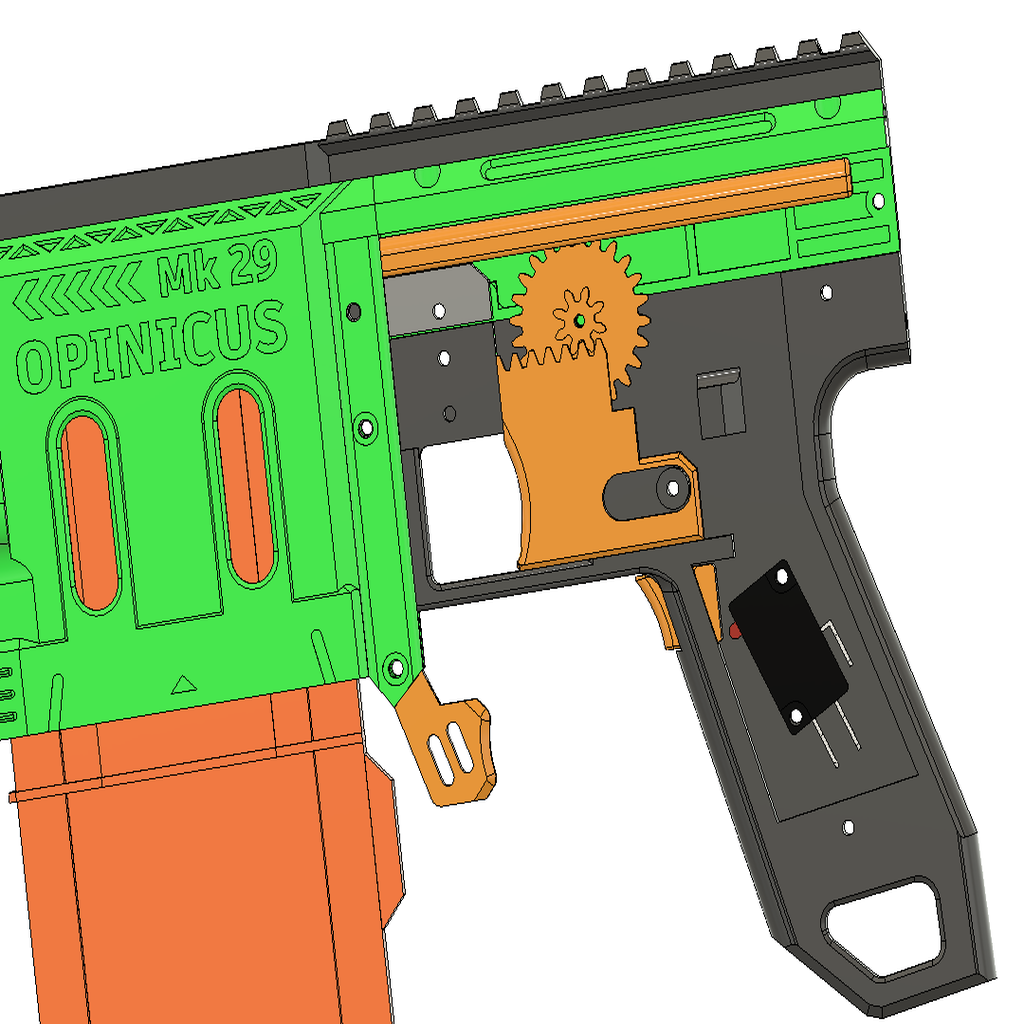 NERF Flywheel Mk 29 - Opinicus (Gryphon Remix) by Meaker VI | Download ...