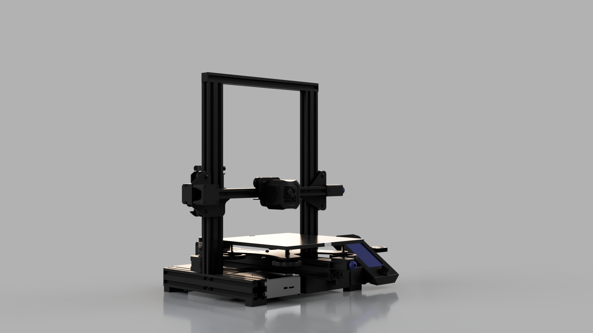 upside down motherboard housing for Ender 3 v2 and maybe others by ...