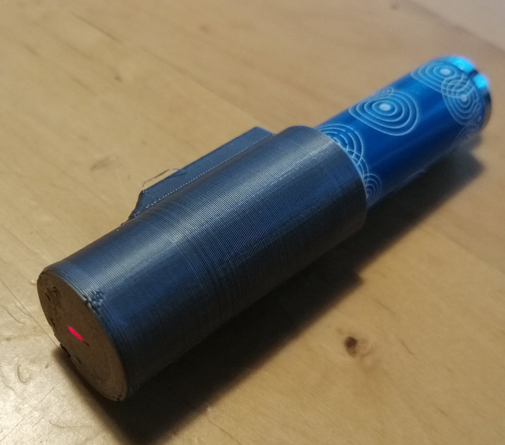Laser Pointer Mount / Case by Foden | Download free STL model ...