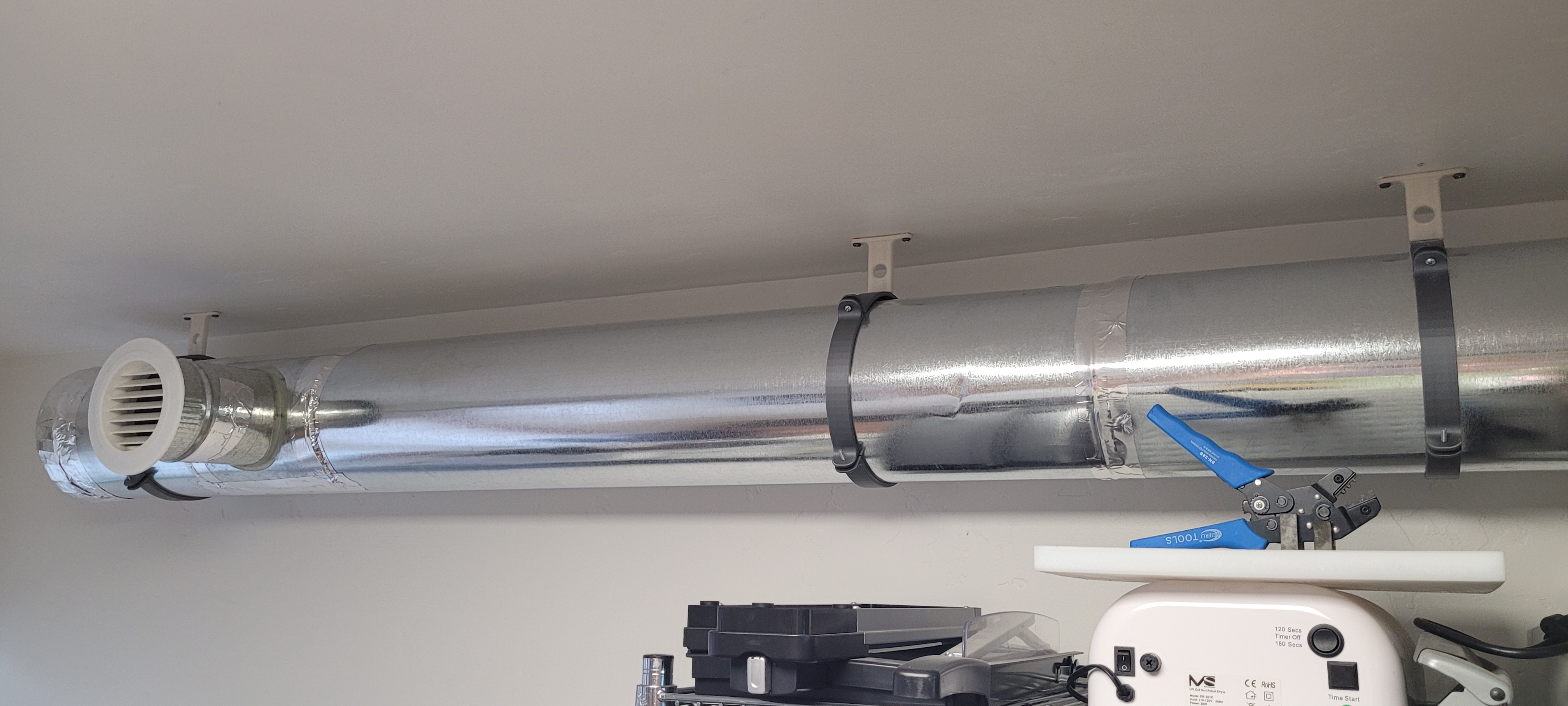 Duct bracket by Zfrenchy | Download free STL model | Printables.com