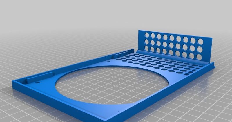 120mm PSU fan cover by Foden | Download free STL model | Printables.com