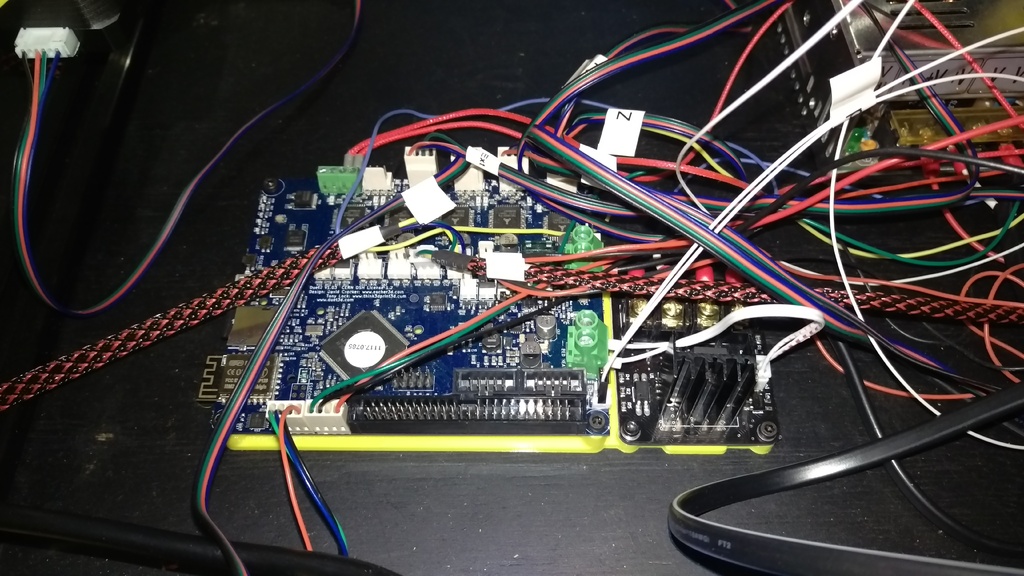 Duet WiFi & Mosfet base by Foden | Download free STL model | Printables.com