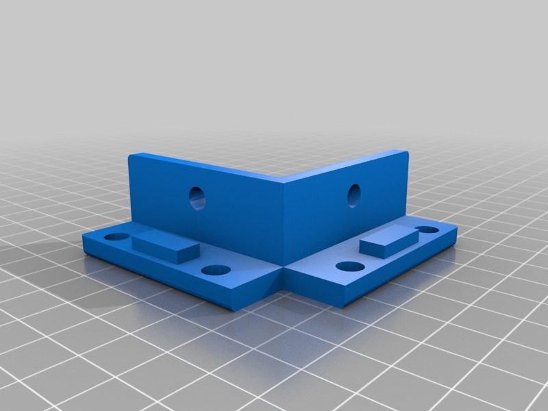 Short side 2020 corner bracket for HEVO bed carriage by Foden ...