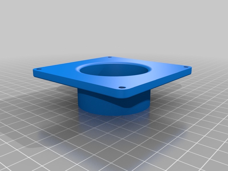 80mm PC fan to 50,8mm 45 and 90 degrees by kroiderCreations | Download ...