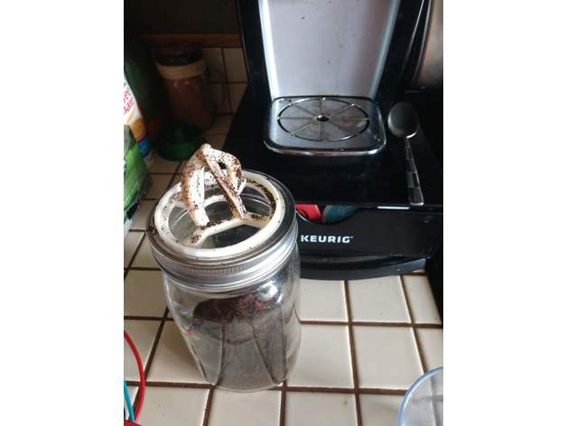 Keurig K-Cup Extractor Recycler for wide mouth mason jar by ...