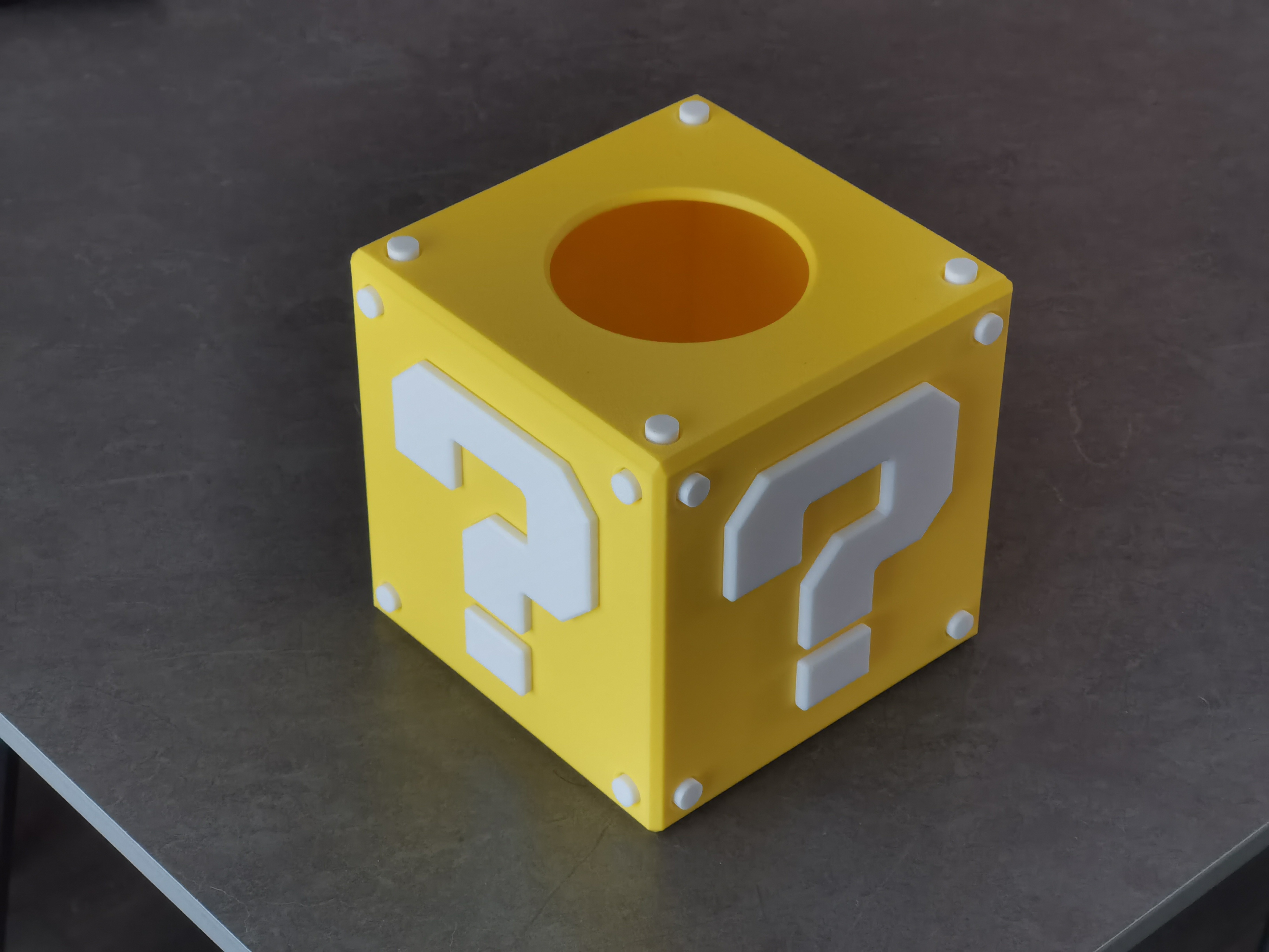 Remix with Question Mark Block Tissue Box Cover by HEDADA | Download ...