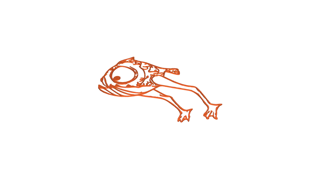 FISH -LEGS MONSTER - WALL ART by Ogama Industries | Download free STL ...