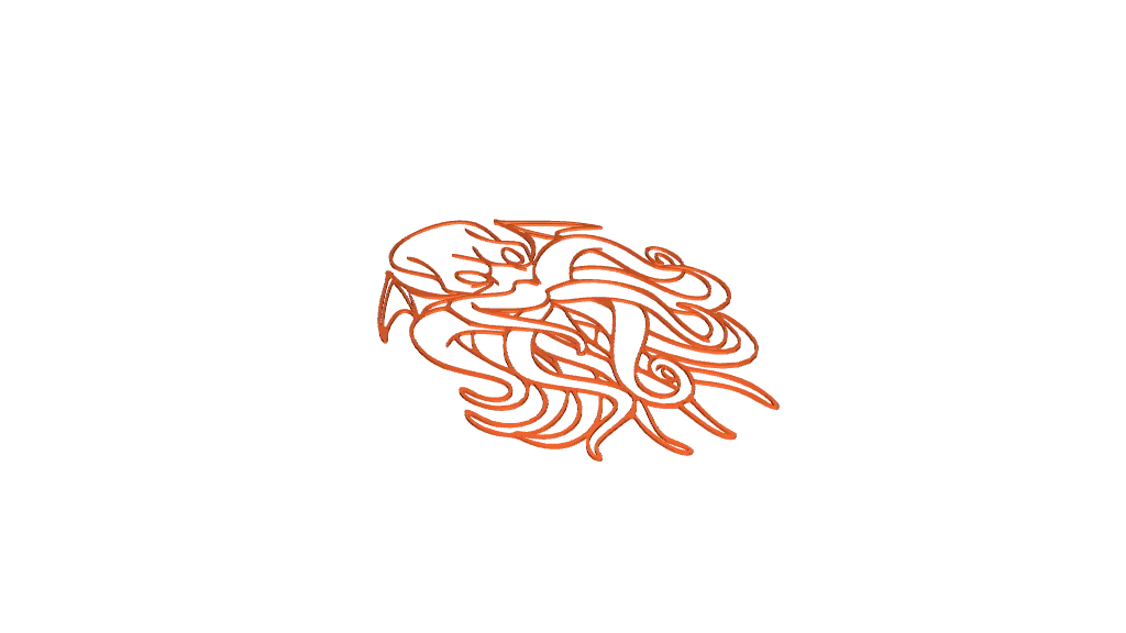 CTHULHU - OUTLINE - WALL ART by Ogama Industries | Download free STL ...