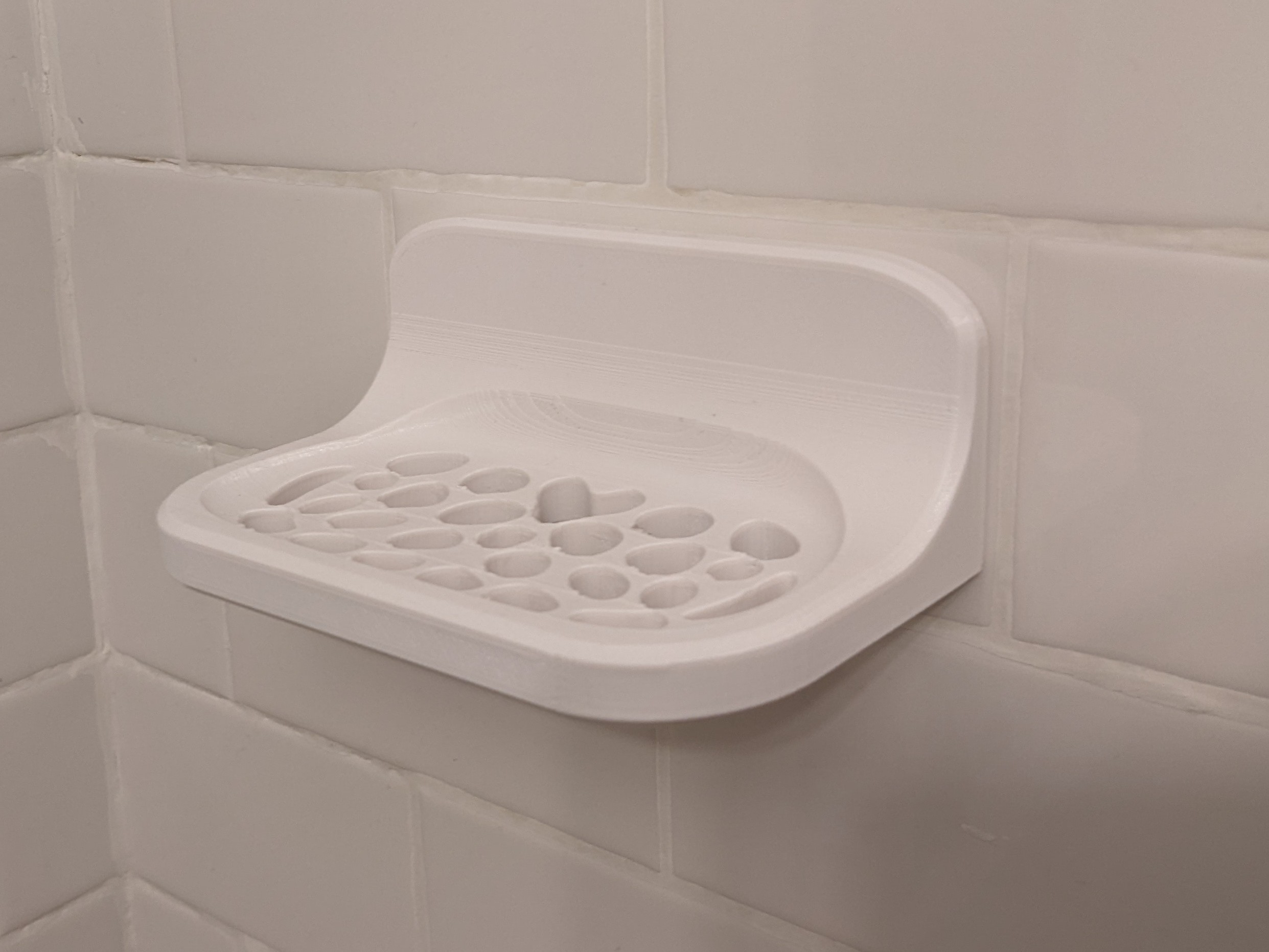 Shower Soap Dish Wide Remix By Stephen Smith Download Free Stl Model