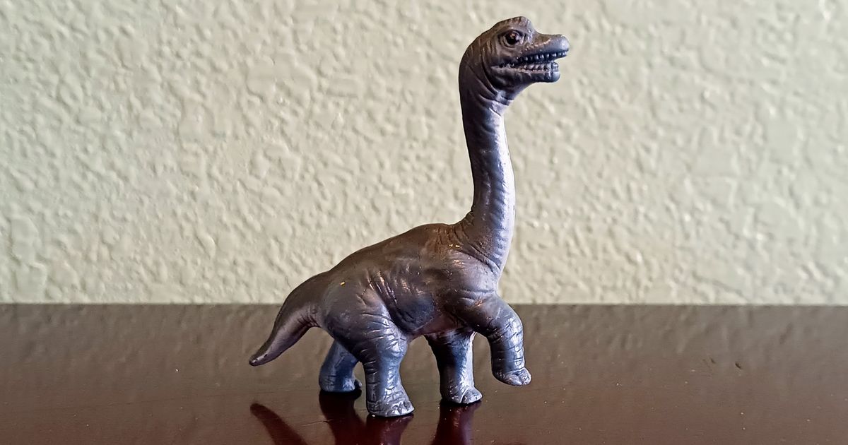 Baby Brachiosaurus 3D Scan by Levi Sitts | Download free STL model ...