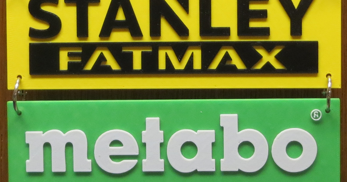 Tool Logos #6 by YumanBeing | Download free STL model | Printables.com