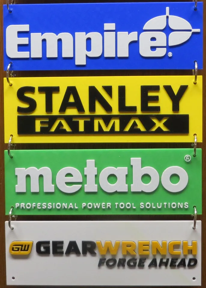 Tool Logos #6 by YumanBeing | Download free STL model | Printables.com