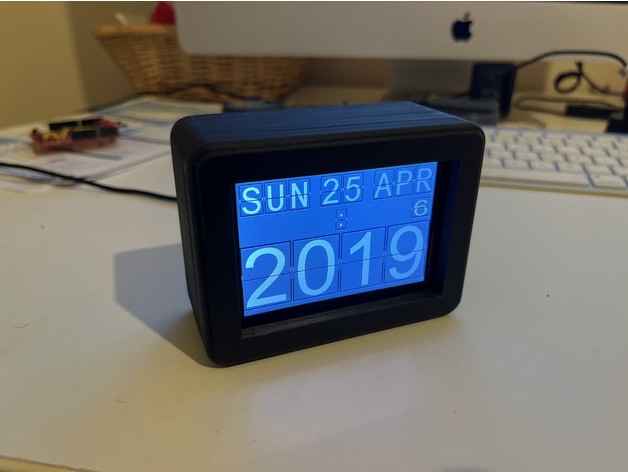 Arduino Flip Clock por N.Xippas | Descargar modelo STL gratuito | Printables.com