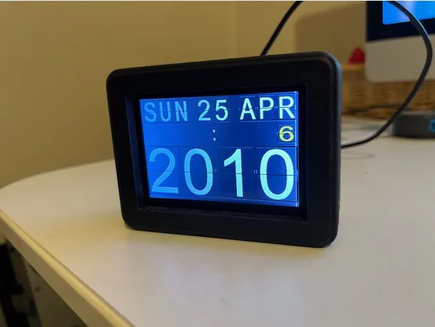 Arduino Flip Clock by N.Xippas | Download free STL model | Printables.com