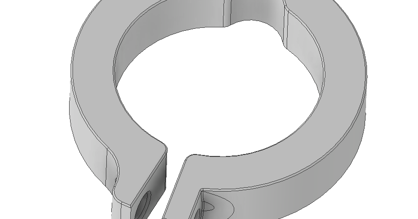 Set Collar for 1,5" / Stellring für 1,5" Pfosten by Open-Laboratory | Download free STL model ...