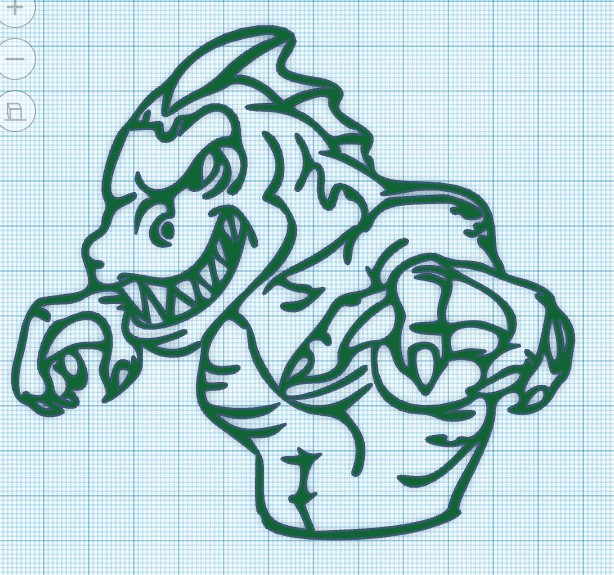 SWAMP MONSTER - WALL ART by Ogama Industries | Download free STL model ...