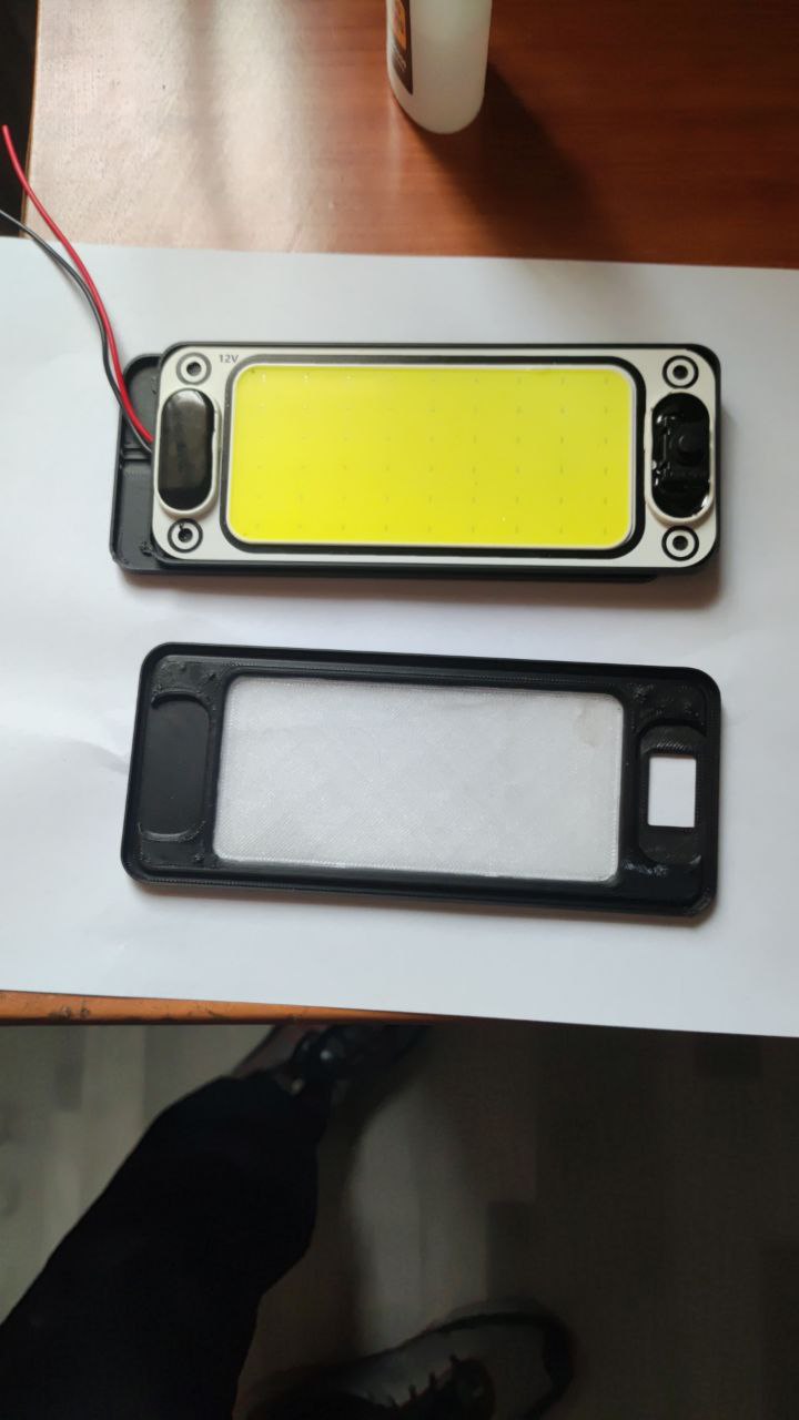 led cob 12v 54led box by xuximojados | Download free STL model ...