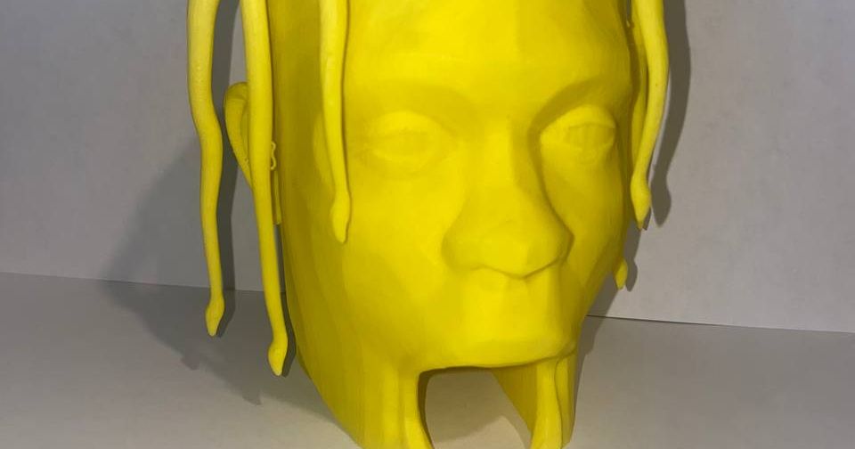 travis scott astroworld head por RO808606 | Descargar modelo STL ...