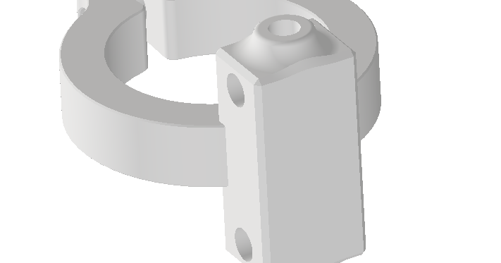 1,5" Post to Cage System Adapter / Adapter von 1,5" Pfosten auf Optikbank by Open-Laboratory ...