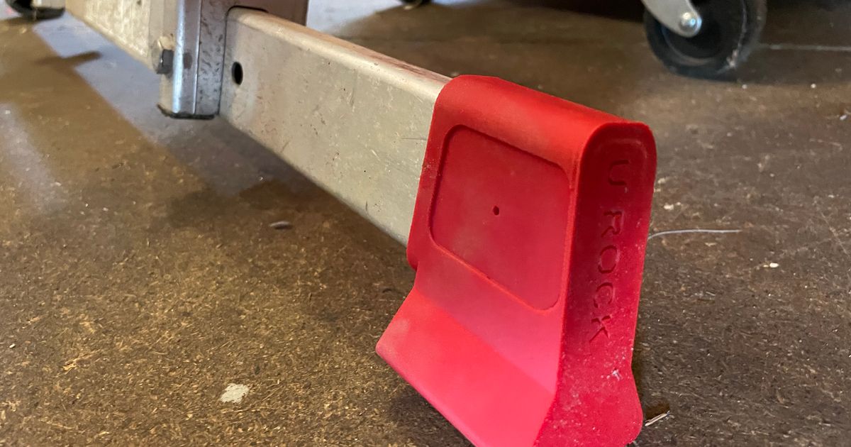 Step foot for combination ladder with platform by Jamie G | Download ...