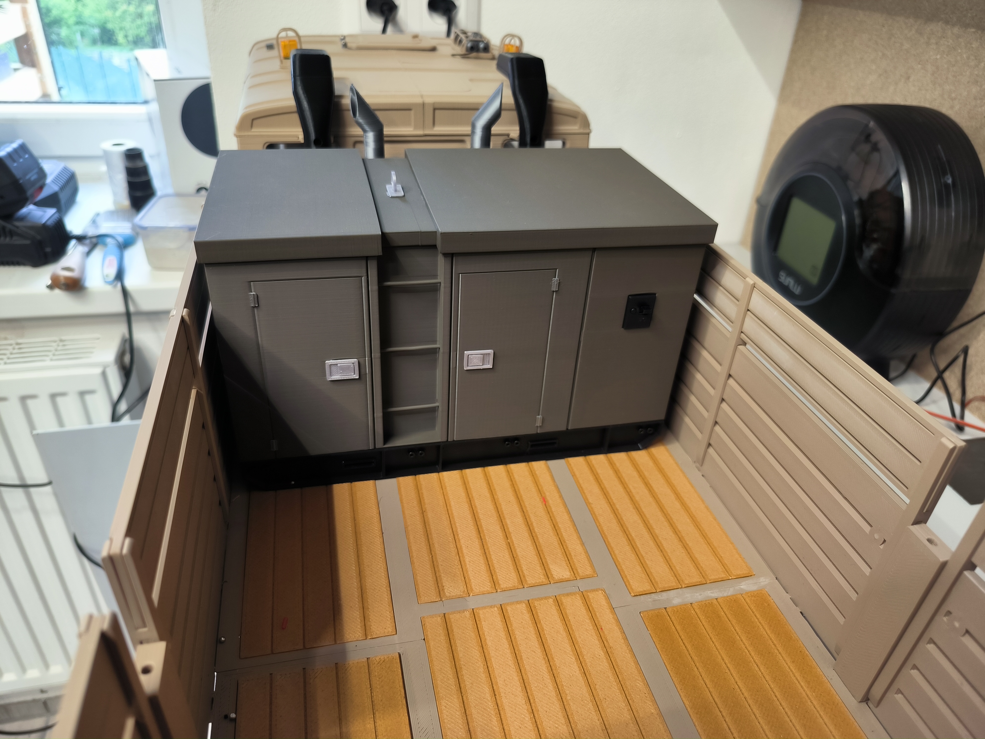 Diesel Generator 1/10 by Entony | Download free STL model | Printables.com