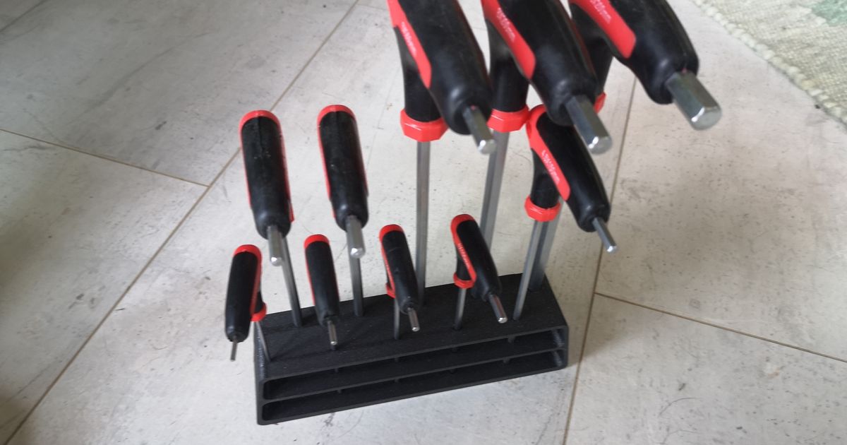 Simple Allen / Inbus / Hex Key Holder / Stand by Niclas S | Download ...