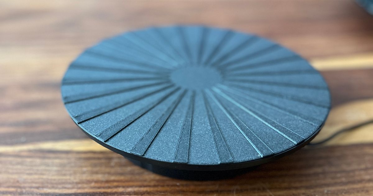 spinning shaped plate for 3d scanning by Branislav | Download free STL ...