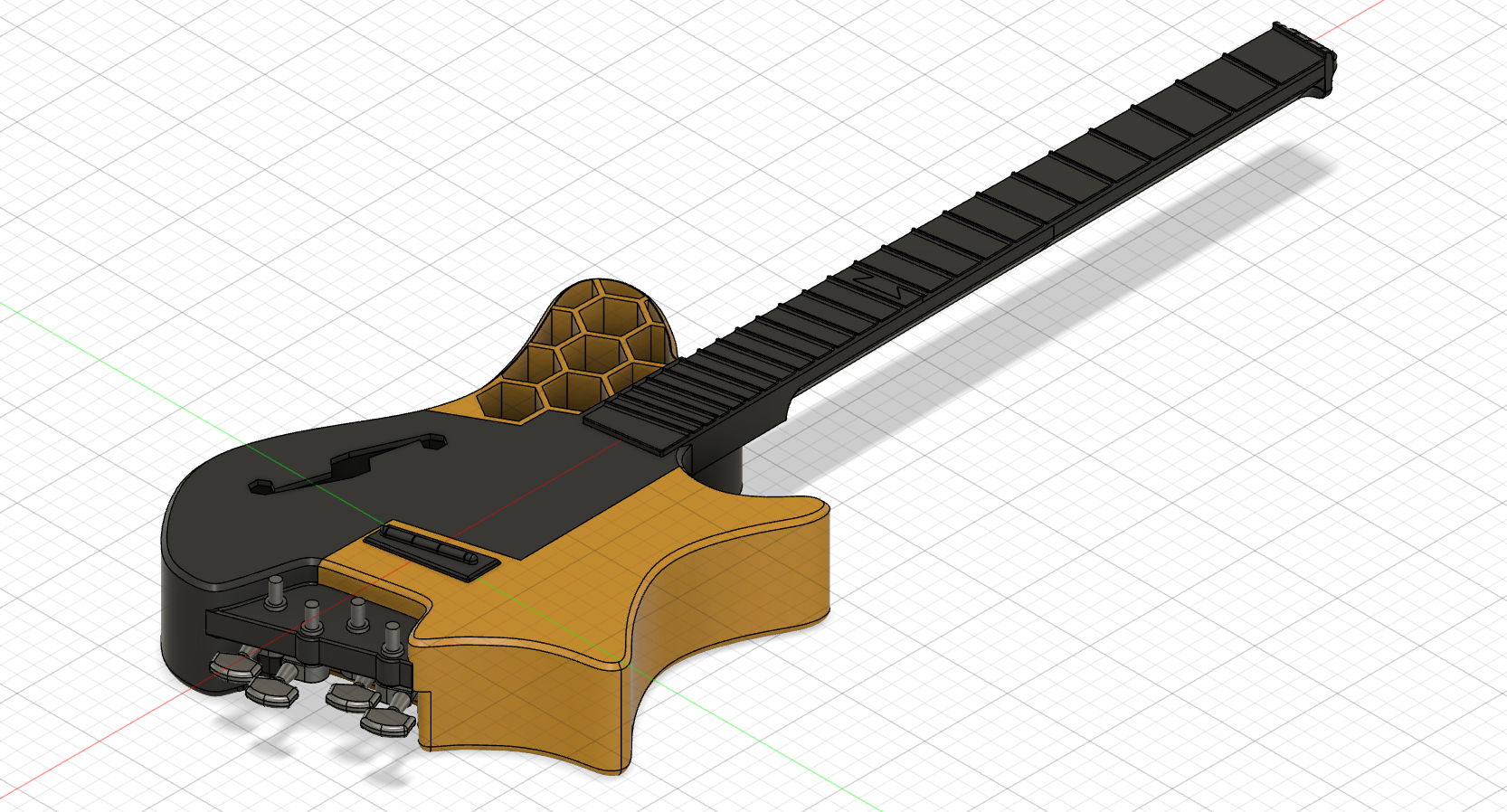 Headless Multi-Scale Baritone Ukulele by Nicholas Tupper | Download ...