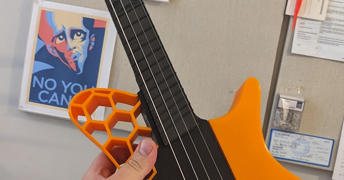 Headless Multi-Scale Baritone Ukulele by Nicholas Tupper | Download ...