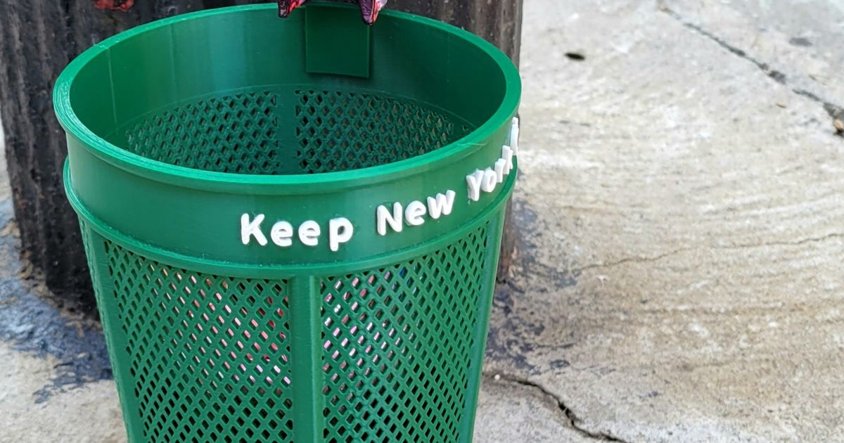 New York City Trash Can (or candy jar!) by Comrade_Zach | Download free ...