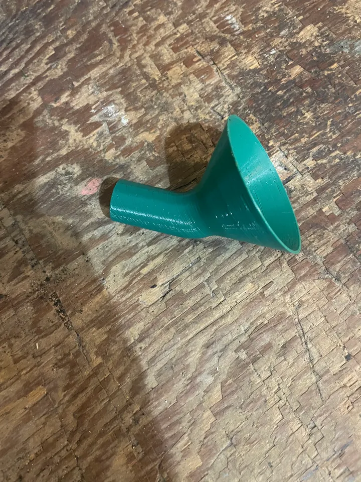 Angled Funnel for adding Lawn Mower Oil by Raza | Download free STL ...