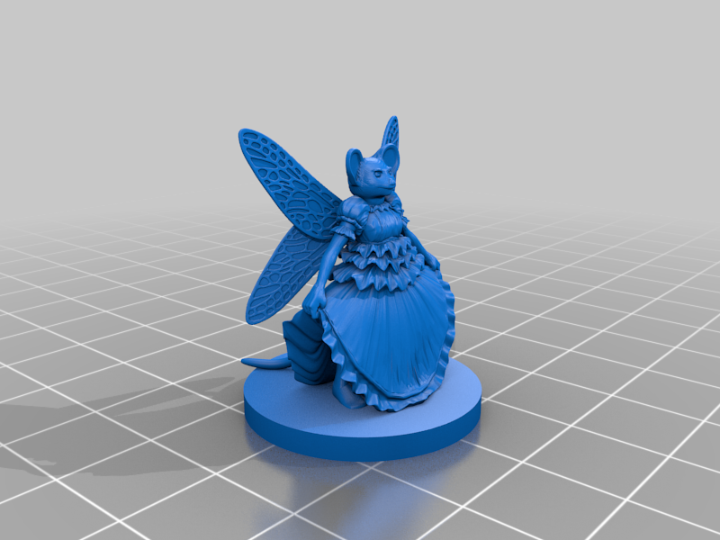 Mousefolk Primadonna by EdwinD | Download free STL model | Printables.com