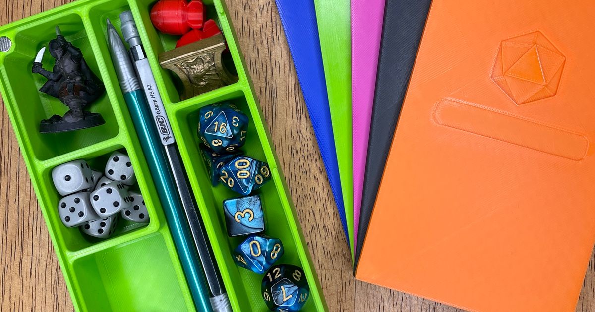 D&D Session Box by Filamently | Download free STL model | Printables.com