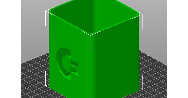 Desk organizer Commodore Logotype by Michal | Download free STL model ...