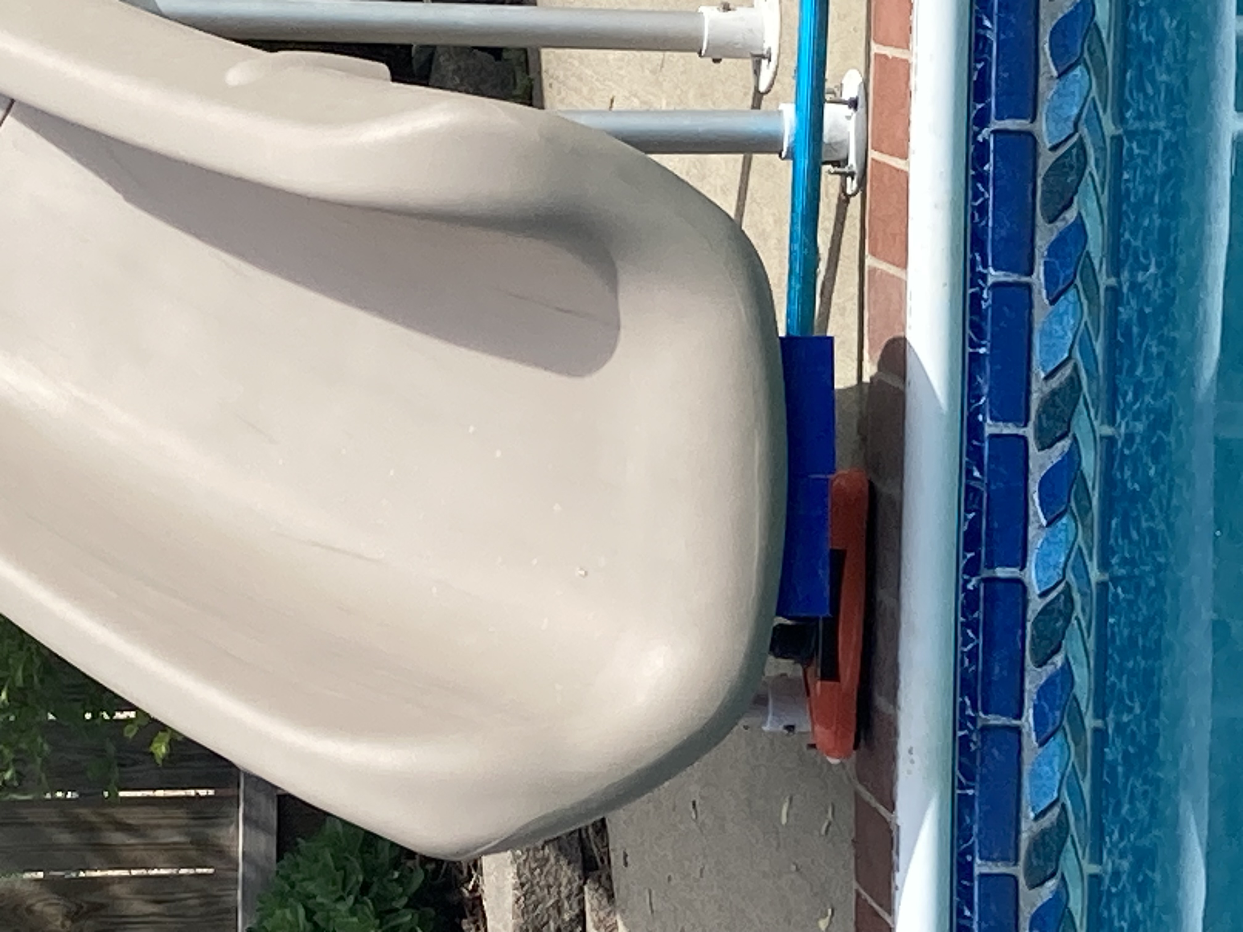 pool slide bottom flap by Aaron M | Download free STL model ...