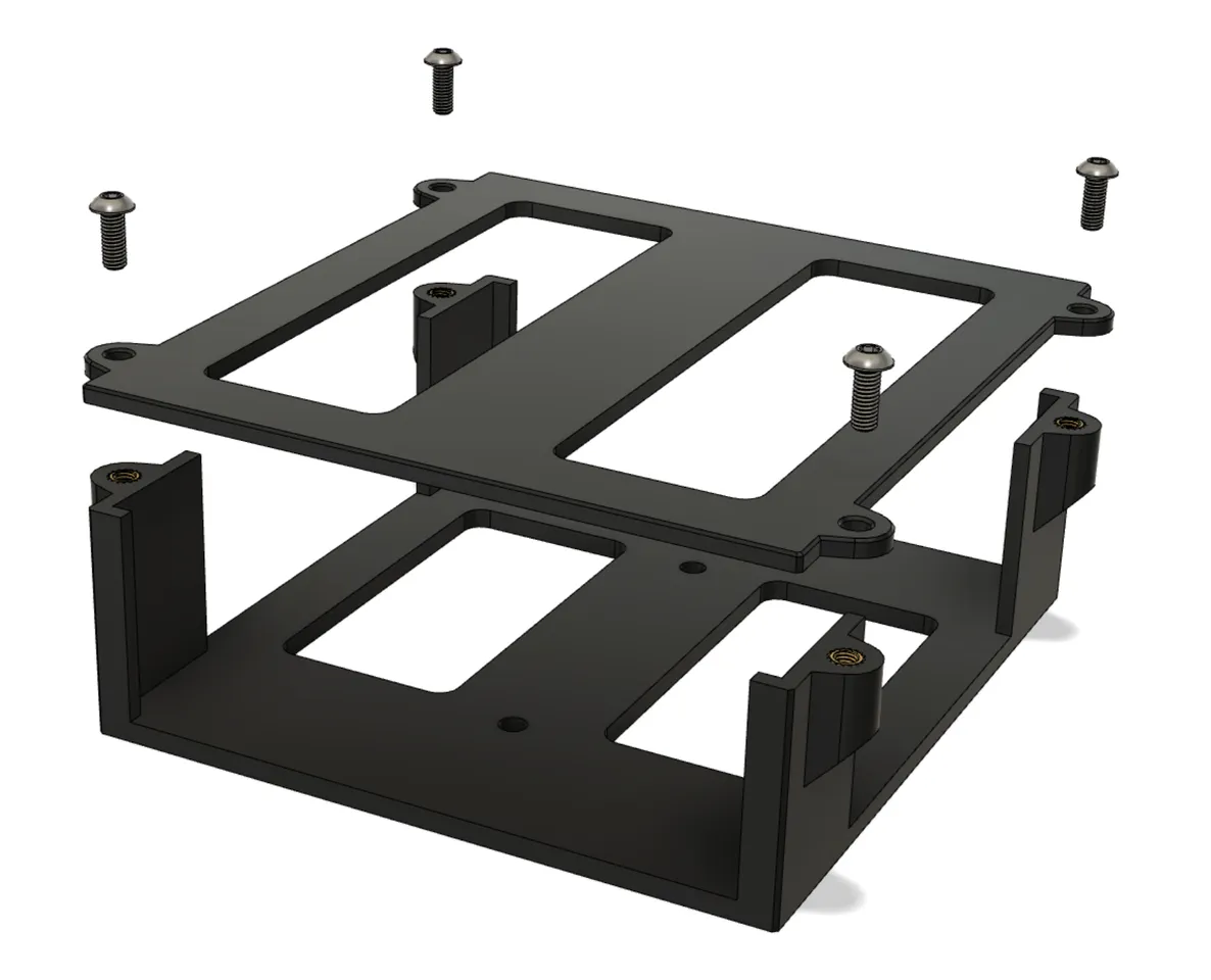 Wallmount for NETGEAR GS305 LAN Switch by Legufix | Download free STL ...