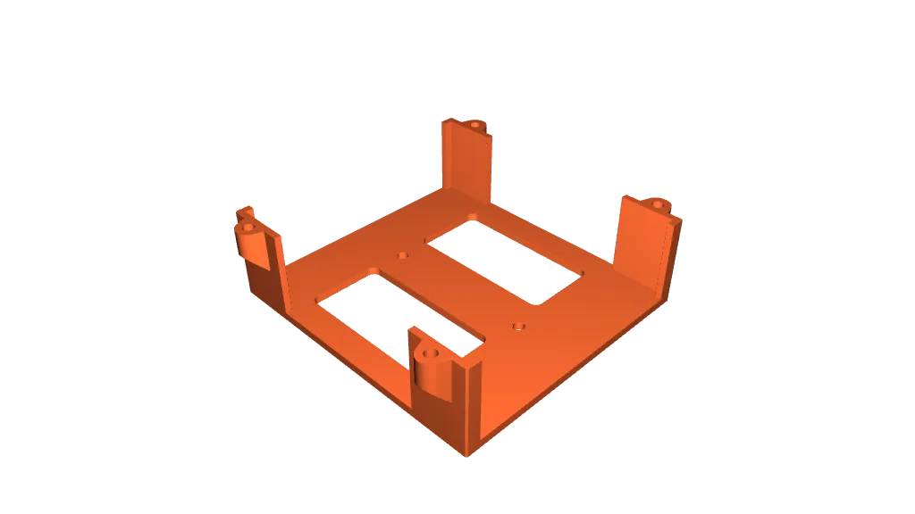 Wallmount for NETGEAR GS305 LAN Switch by Legufix | Download free STL ...