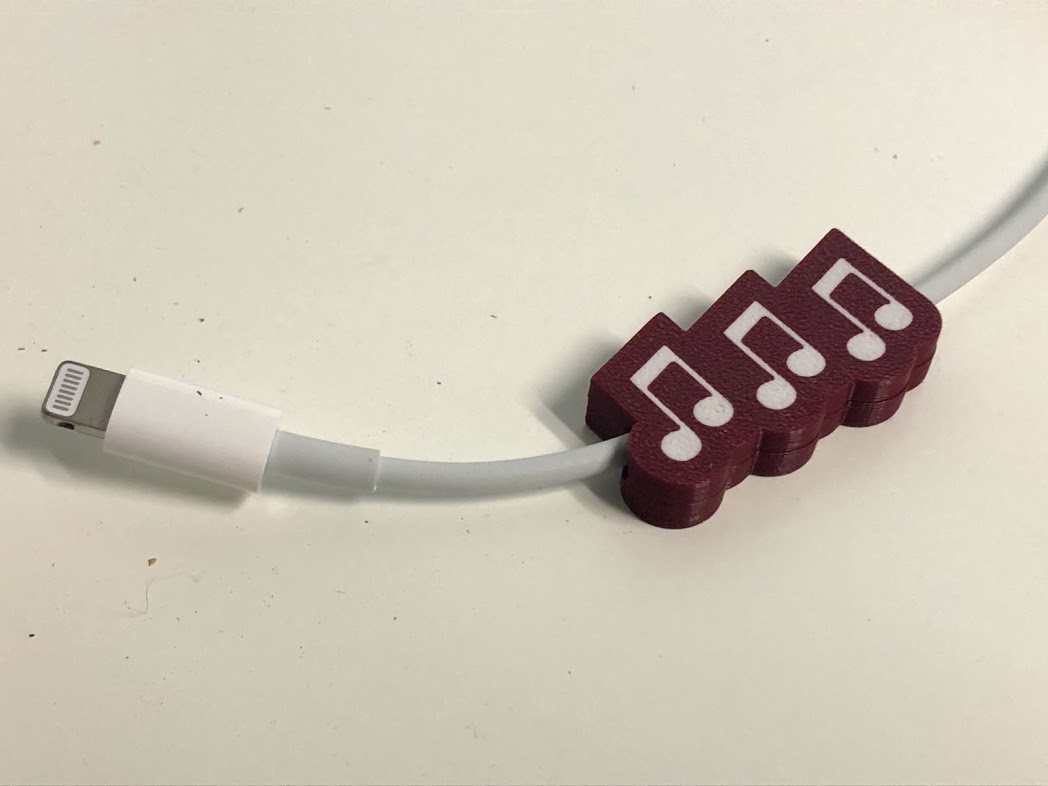 Charger Cable Tag by Cisco3D | Download free STL model | Printables.com