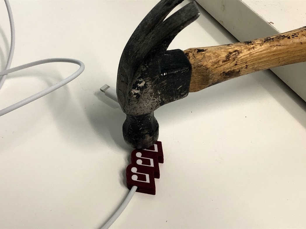 Charger Cable Tag by Cisco3D | Download free STL model | Printables.com